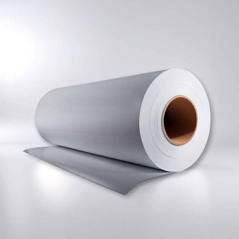 Vinilo Adhesivo De Corte Plata Mate – Rollo De 61CM X 50MT • Polymershapes
